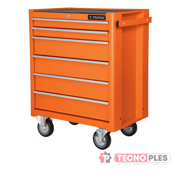 Carro metálico móvil, 6 cajones, Truper 12067 – Tecnoples SAS