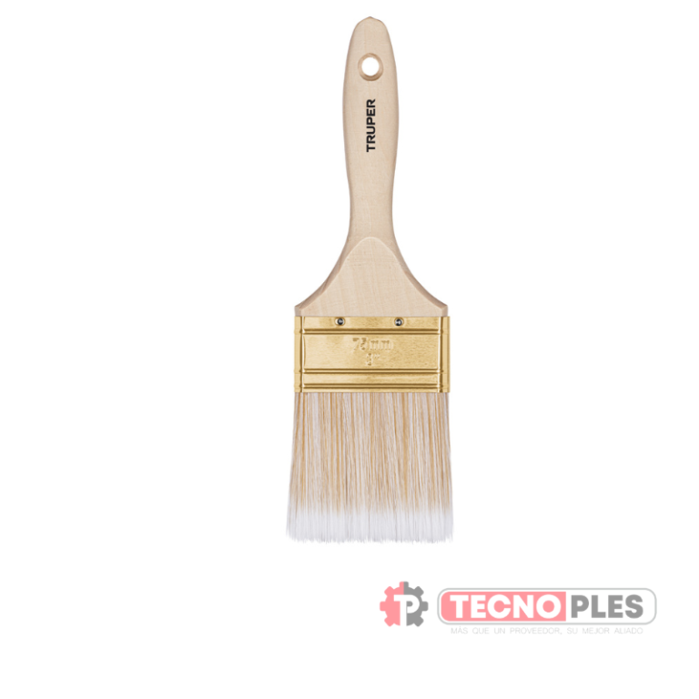 Brocha cerdas sintéticas 3″ corte recto – Truper 13346 – Tecnoples SAS