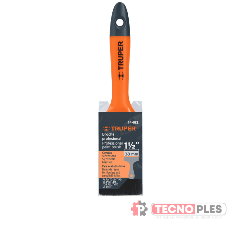 Brocha profesional de 1-1/2″ – Truper 14482 – Tecnoples SAS