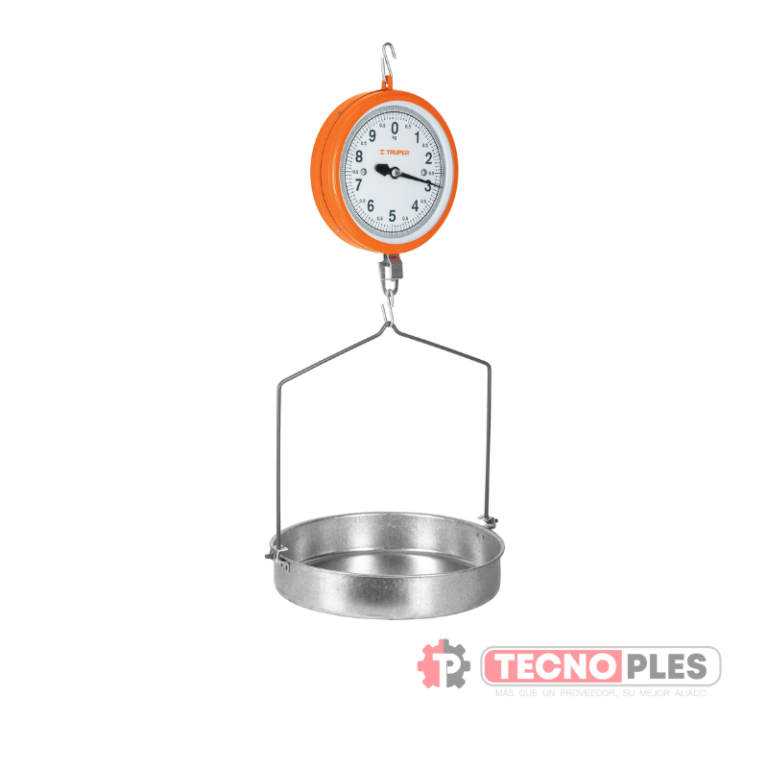 Báscula colgante 10 kg mecánica, Truper 17087 – Tecnoples SAS Báscula colgante 10 kg mecánica, Truper 17087 – Tecnoples SAS