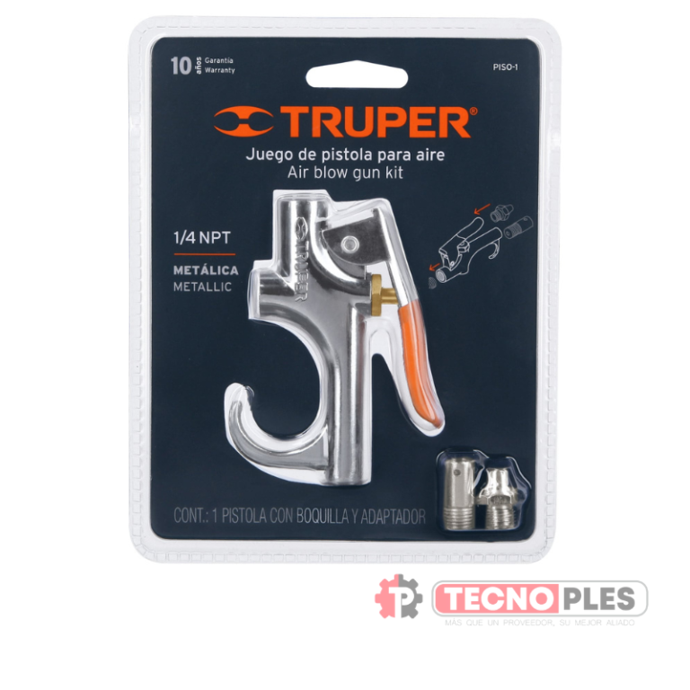 Pistola metálica para sopletear – Truper 19023 – Tecnoples SAS
