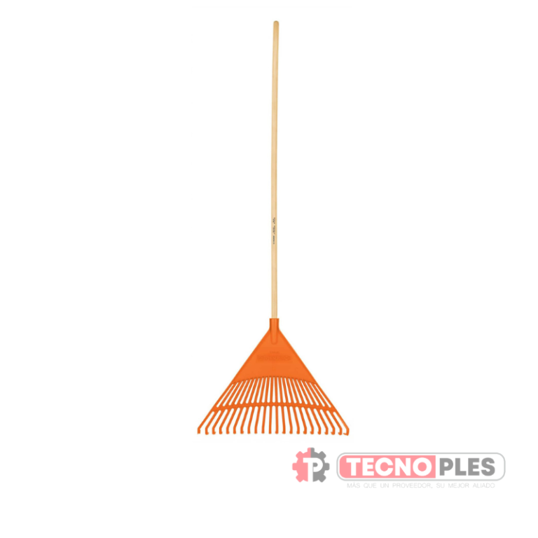 Rastrillo plástico para jardín, 22 dientes – Truper 19786 – Tecnoples SAS