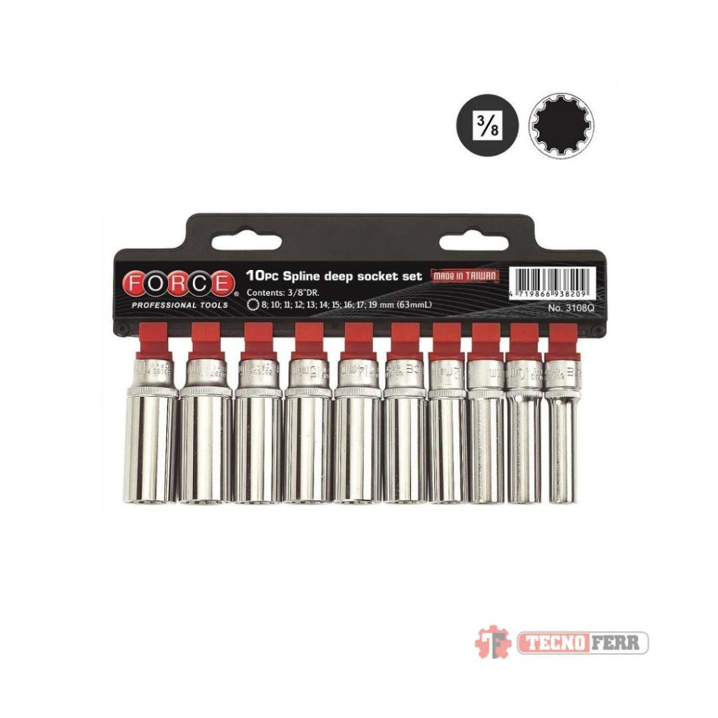 Juego de llaves combinadas, Force 5191C – Tecnoples SAS