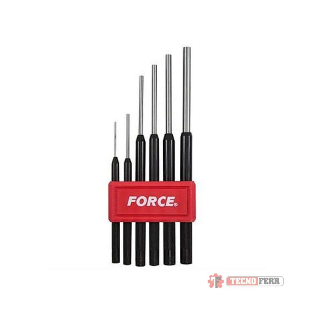 Juego 6 punzones botadores, Force 50613 – Tecnoples SAS