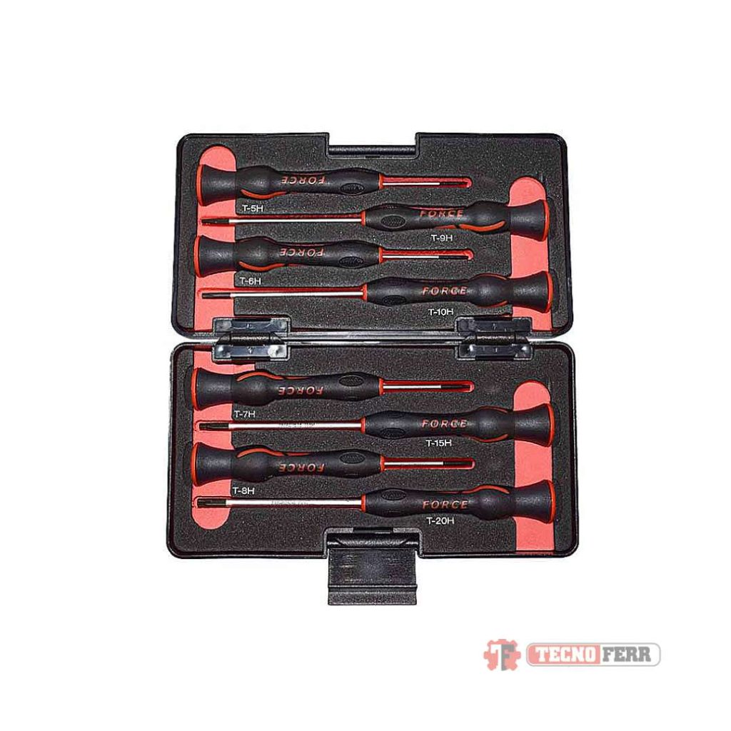Juego 8 destornilladores planos phillips, Force 2087A – Tecnoples SAS