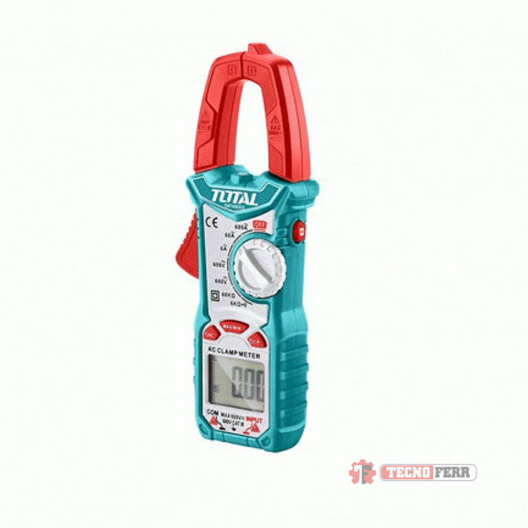 Pinza Voltiamperimetrica AC/DC 600a 600VAC/DC, Total Tools TMT46003 ...