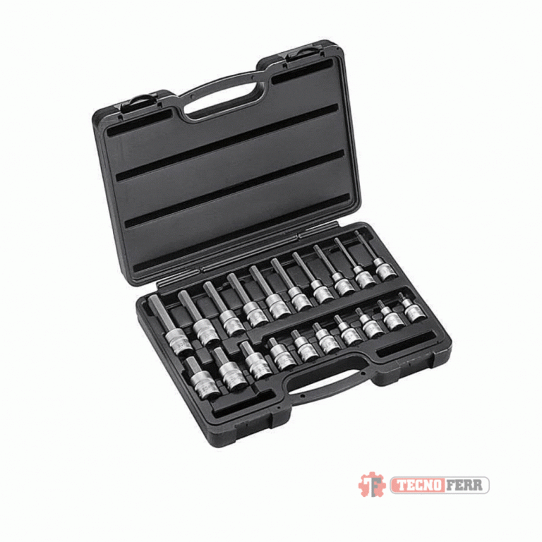 Juego de 20 piezas puntas allen cuadrante 1/2, Force 4206 – Tecnoples SAS