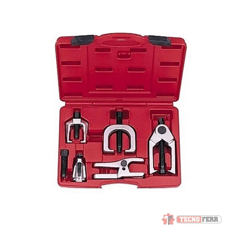 Juego de 5 extractores de tornillos con estuche, Force 63005 – Tecnoples SAS