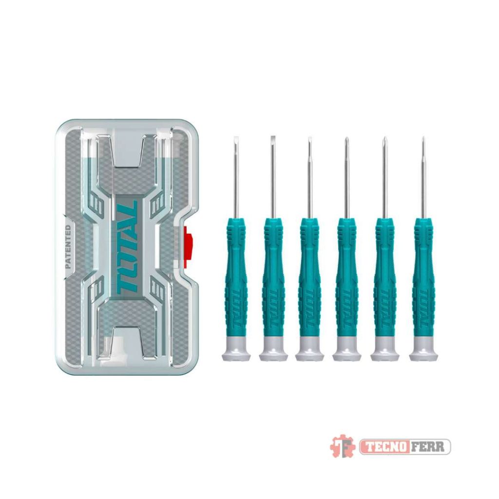 Juego de Destornilladores De Precisión, Total Tools – Tecnoples SAS